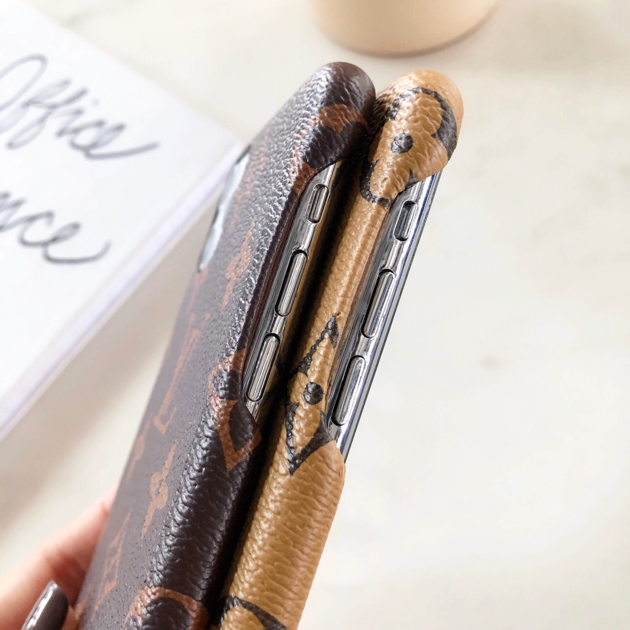 Louis Vuitton Ultra Thin Leather Hard Case for Samsung Galaxy S24 S23 ...