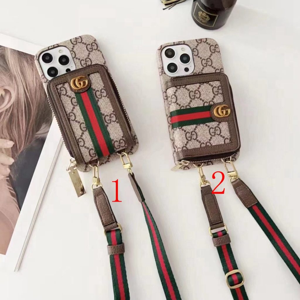 Luxury Leather Phone Cases | Louis Vuitton, Gucci, Chanel Wallet Design ...