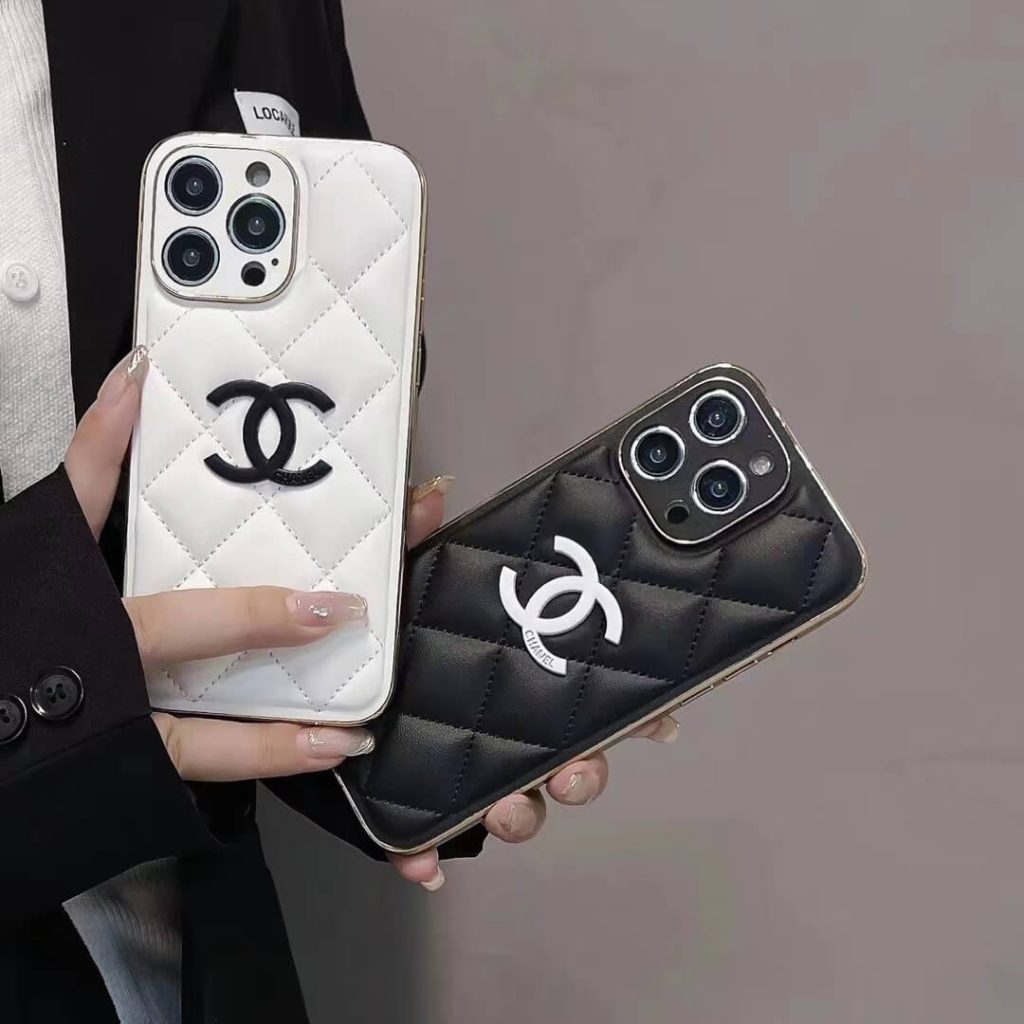 Chanel Plating Leather Case for iPhone 15 14 13 12 Pro Max - Louis ...